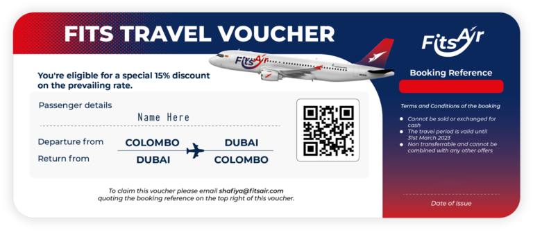 Travel Vouchers – FitsAir – Friend In The Skies…