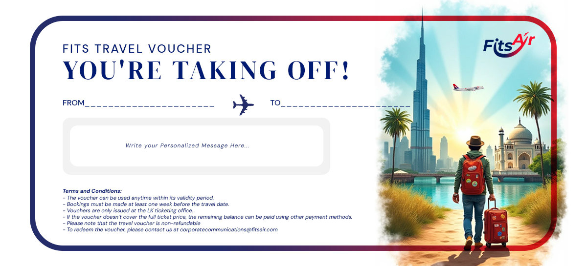 Travel Vouchers – FitsAir – Friend In The Skies…
